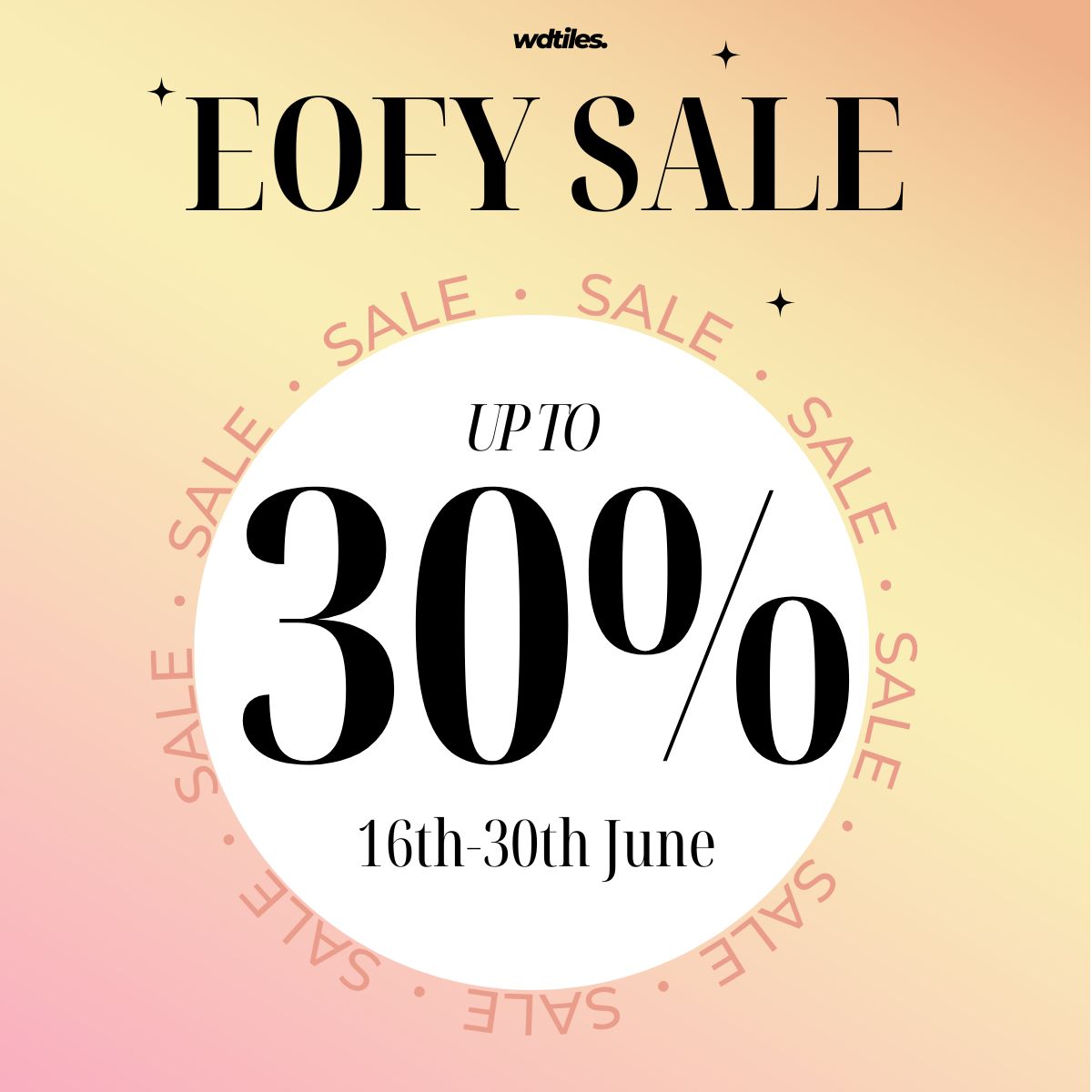 2025 EOFY Sale – WDTiles