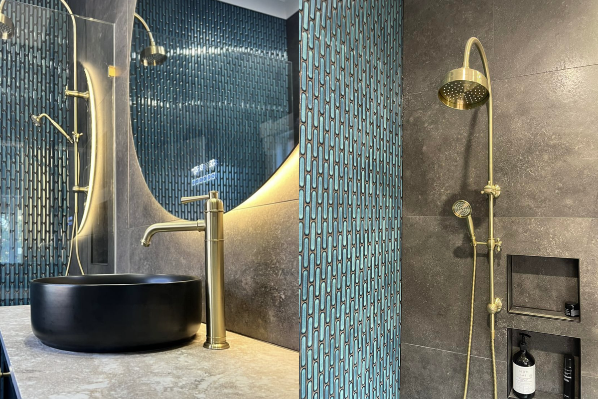 Amilfi Blue Pill Mosaic | Ceramic Tiles Perth – WDTiles